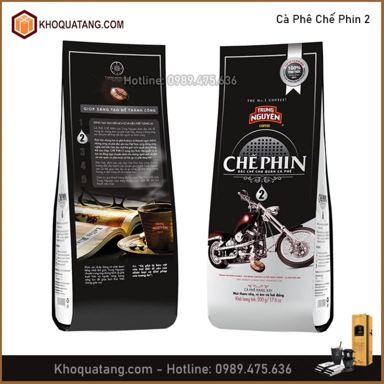 Cà phê Trung Nguyên Chế Phin 2 - 500gr | Kho Quà Tặng