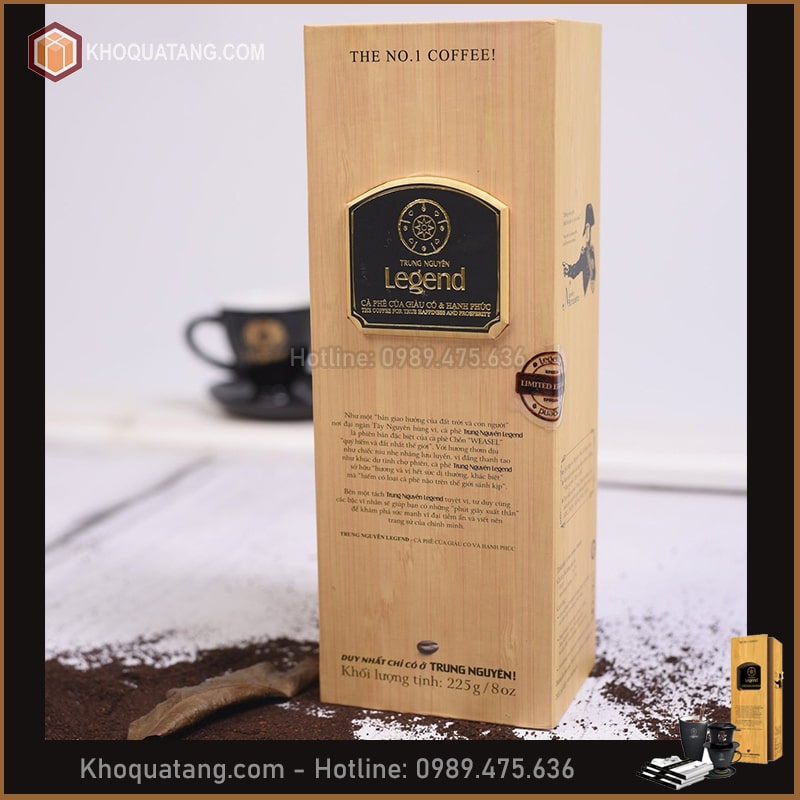 Cà Phê Chồn Trung Nguyên Legend 225gr | Kho Quà Tặng