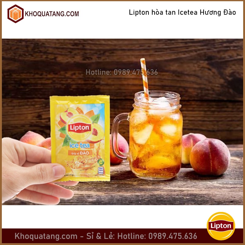 Lipton hòa tan Icetea hương Đào| Kho Quà Tặng