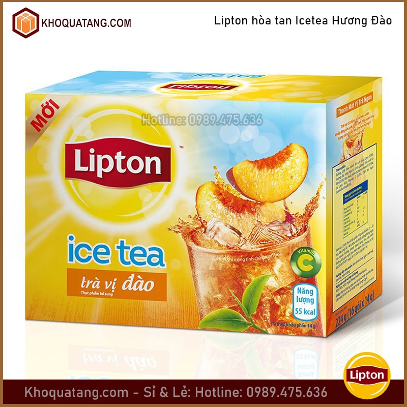 Lipton hòa tan Icetea hương Đào| Kho Quà Tặng