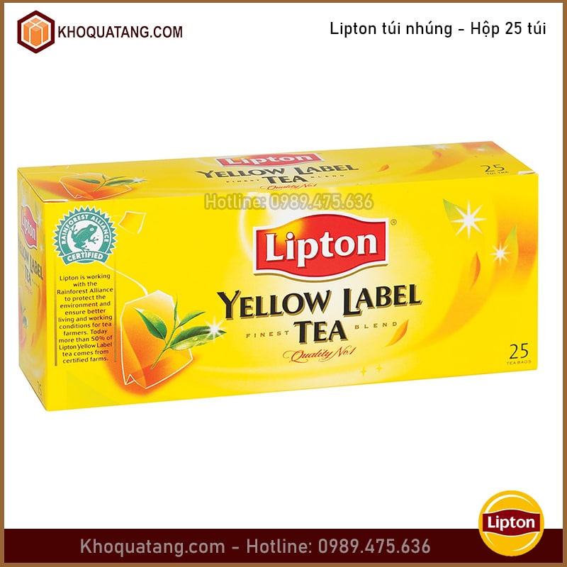 Lipton túi lọc hộp 25 túi | Kho Quà Tặng